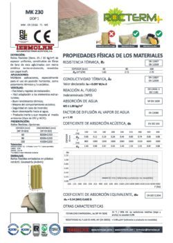 Fichas técnicas – TERMOLAN ES