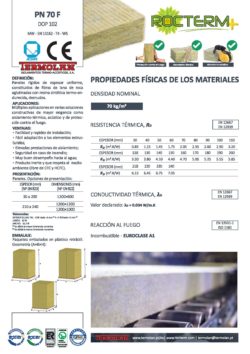 Fichas técnicas – TERMOLAN ES